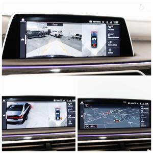 Blue BMW 740 2019 in Tallinn, with an engine capacity of 2.99 L and mileage of 134 thousand km for 48990 €, photo 21 on AUTOMOTO.COM.LV