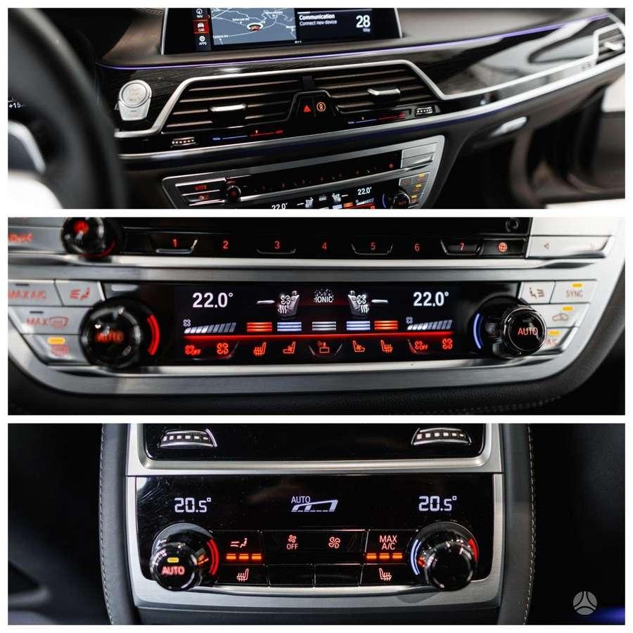 Blue BMW 740 2019 in Tallinn, with an engine capacity of 2.99 L and mileage of 134 thousand km for 48990 €, photo 22 on AUTOMOTO.COM.LV