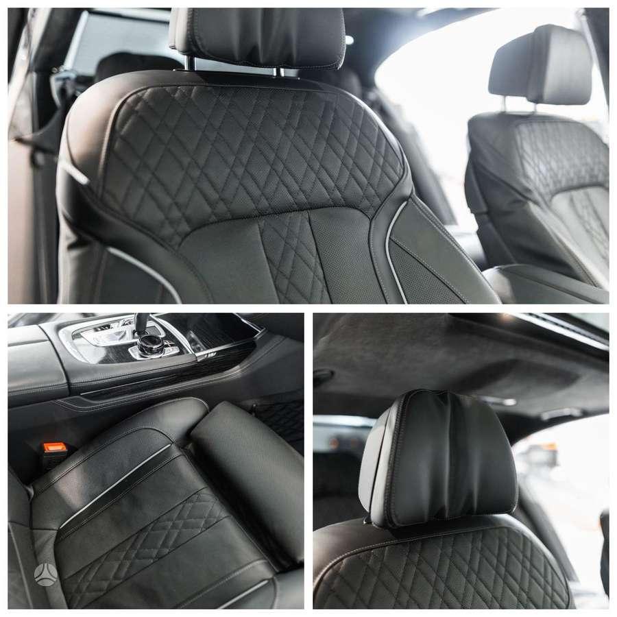 Blue BMW 740 2019 in Tallinn, with an engine capacity of 2.99 L and mileage of 134 thousand km for 48990 €, photo 30 on AUTOMOTO.COM.LV