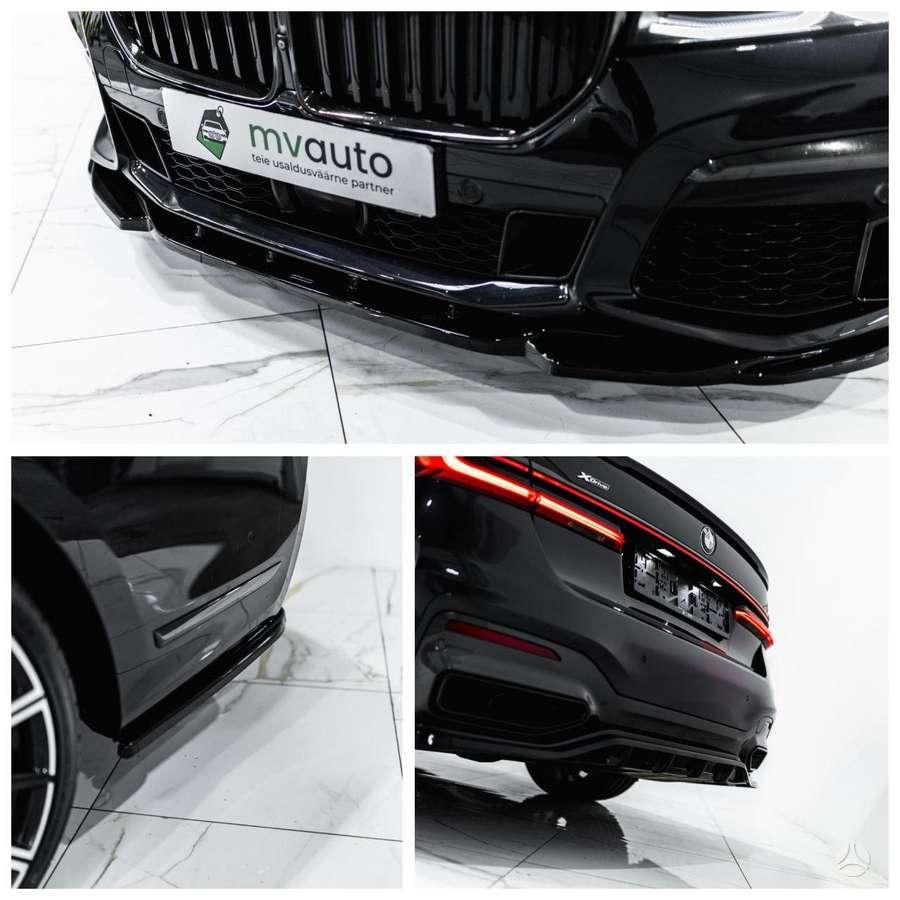Blue BMW 740 2019 in Tallinn, with an engine capacity of 2.99 L and mileage of 134 thousand km for 48990 €, photo 34 on AUTOMOTO.COM.LV
