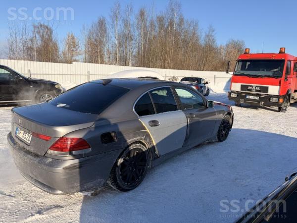 Brūns BMW 740 2004 Ludza, ar dzinēja tilpumu 4.00 L un nobraukumu 0 tūkst. km par 2000 €, foto 4 vietnē AUTOMOTO.COM.LV