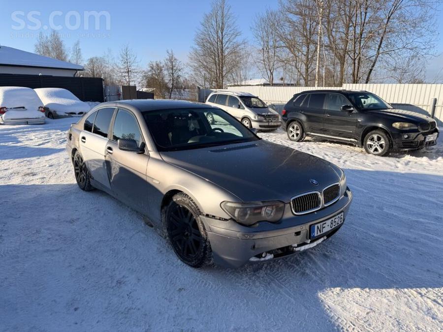 Brown BMW 740 2004 in Ludza, with an engine capacity of 4.00 L and mileage of 0 thousand km for 2000 €, photo 6 on AUTOMOTO.COM.LV
