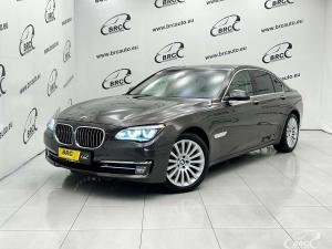 Brūns BMW 740 2012 Viļņa, ar dzinēja tilpumu 2.99 L un nobraukumu 266 tūkst. km par 10900 €, foto  vietnē AUTOMOTO.COM.LV