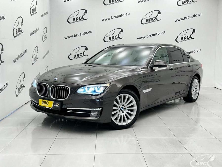 Brūns BMW 740 2012 Viļņa, ar dzinēja tilpumu 2.99 L un nobraukumu 266 tūkst. km par 10900 €, foto 1 vietnē AUTOMOTO.COM.LV