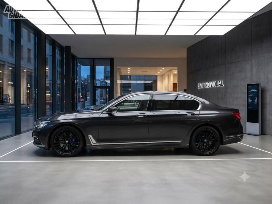 Brūns BMW 740 2016 Viļņa, ar dzinēja tilpumu 3.00 L un nobraukumu 128 tūkst. km par 19900 €, foto 1 vietnē AUTOMOTO.COM.LV