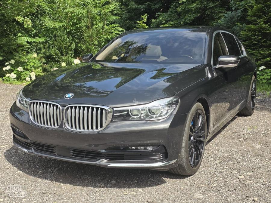 Brūns BMW 740 2016 Viļņa, ar dzinēja tilpumu 3.00 L un nobraukumu 128 tūkst. km par 19900 €, foto 4 vietnē AUTOMOTO.COM.LV