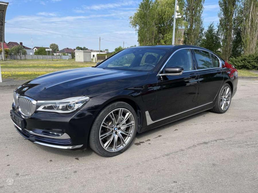 Brūns BMW 740 2016 Tauragė, ar dzinēja tilpumu 2.00 L un nobraukumu 147 tūkst. km par 27900 €, foto 1 vietnē AUTOMOTO.COM.LV