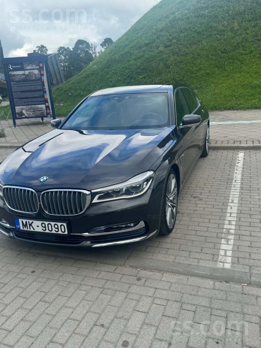 Brūns BMW 740 2016 Rēzekne, ar dzinēja tilpumu 2.00 L un nobraukumu 200 tūkst. km par 31250 €, foto 5 vietnē AUTOMOTO.COM.LV