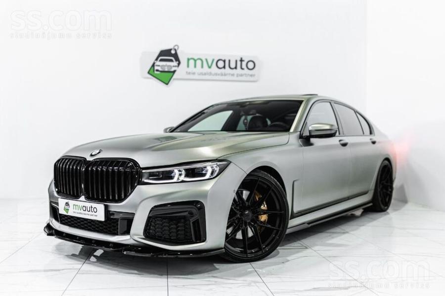 Brūns BMW 740 2021 Tallina, ar dzinēja tilpumu 3.00 L un nobraukumu 91 tūkst. km par 53990 €, foto 6 vietnē AUTOMOTO.COM.LV