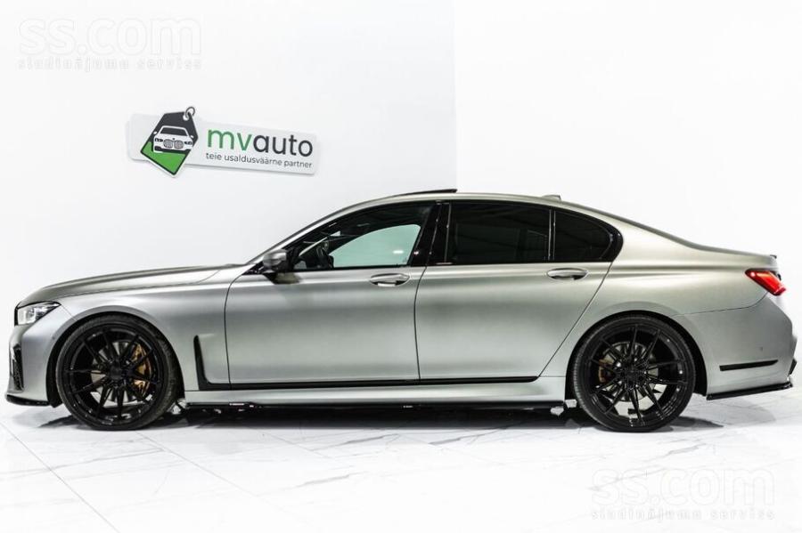 Brūns BMW 740 2021 Tallina, ar dzinēja tilpumu 3.00 L un nobraukumu 91 tūkst. km par 53990 €, foto 7 vietnē AUTOMOTO.COM.LV