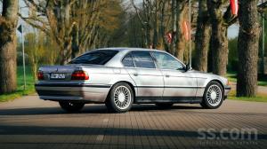 Grey BMW 740 1996 in Valmiera, with an engine capacity of 4.00 L and mileage of 168 thousand km for 8000 €, photo 3 on AUTOMOTO.COM.LV