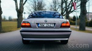 Grey BMW 740 1996 in Valmiera, with an engine capacity of 4.00 L and mileage of 168 thousand km for 8000 €, photo 6 on AUTOMOTO.COM.LV