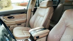 Grey BMW 740 1996 in Valmiera, with an engine capacity of 4.00 L and mileage of 168 thousand km for 8000 €, photo 10 on AUTOMOTO.COM.LV