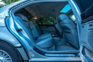 Grey BMW 740 1997 in Riga, with an engine capacity of 4.00 L and mileage of 230 thousand km for 15000 €, photo 6 on AUTOMOTO.COM.LV