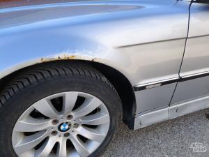 Grey BMW 740 1998 in Alytus, with an engine capacity of 4.40 L and mileage of 260 thousand km for 3300 €, photo 18 on AUTOMOTO.COM.LV