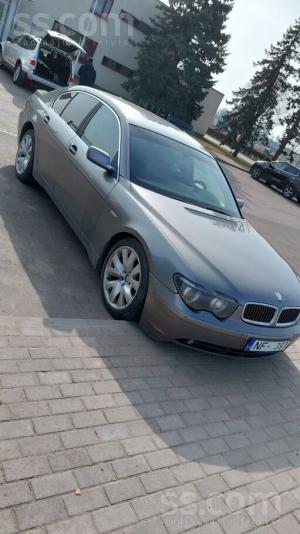 Pelēks BMW 740 2001 Gulbene, ar dzinēja tilpumu 4.00 L un nobraukumu 472 tūkst. km par 2600 €, foto 4 vietnē AUTOMOTO.COM.LV