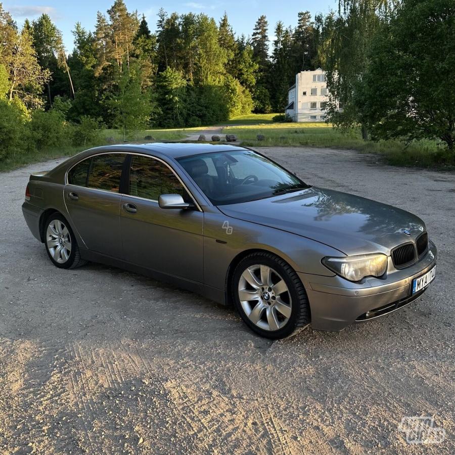 Grey BMW 740 2003 in Vilnius, with an engine capacity of 4.00 L and mileage of 360 thousand km for 2250 €, photo 6 on AUTOMOTO.COM.LV