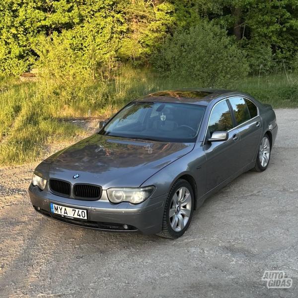 Grey BMW 740 2003 in Vilnius, with an engine capacity of 4.00 L and mileage of 360 thousand km for 2250 €, photo 6 on AUTOMOTO.COM.LV