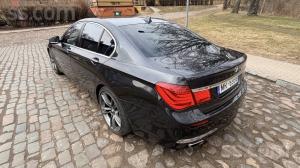 Grey BMW 740 2010 in Riga, with an engine capacity of 3.00 L and mileage of 306 thousand km for 13300 €, photo  on AUTOMOTO.COM.LV