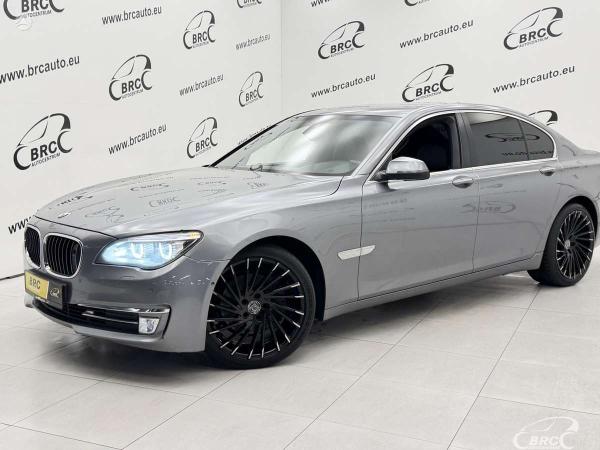 Pelēks BMW 740 2013 Viļņa, ar dzinēja tilpumu 3.00 L un nobraukumu 327 tūkst. km par 10600 €, foto 1 vietnē AUTOMOTO.COM.LV