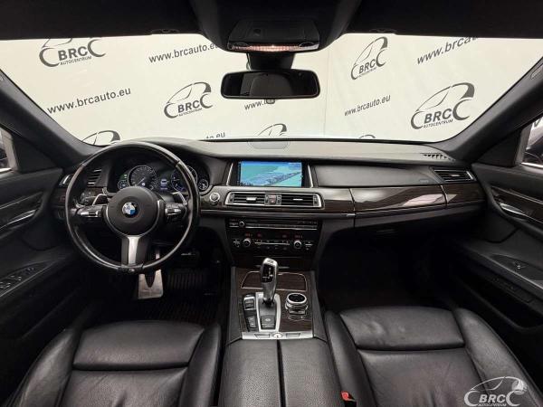 Pelēks BMW 740 2013 Viļņa, ar dzinēja tilpumu 3.00 L un nobraukumu 327 tūkst. km par 10600 €, foto 4 vietnē AUTOMOTO.COM.LV
