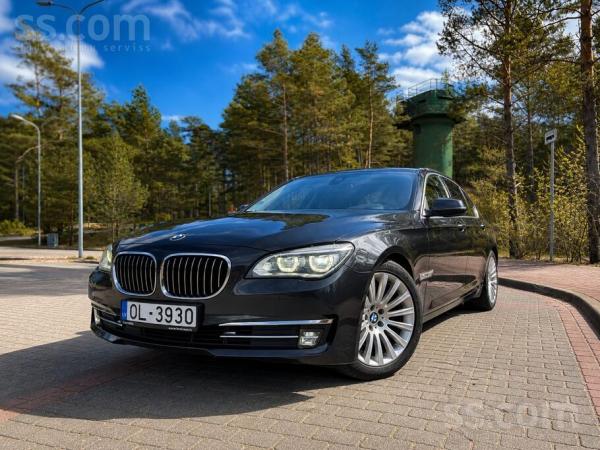 Pelēks BMW 740 2014 Ventspils, ar dzinēja tilpumu 3.00 L un nobraukumu 415 tūkst. km par 12000 €, foto 1 vietnē AUTOMOTO.COM.LV