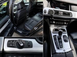 Grey BMW 740 2014 in Ventspils, with an engine capacity of 3.00 L and mileage of 415 thousand km for 12000 €, photo 6 on AUTOMOTO.COM.LV