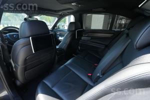 Grey BMW 740 2014 in Riga, with an engine capacity of 3.00 L and mileage of 349 thousand km for 14500 €, photo 12 on AUTOMOTO.COM.LV