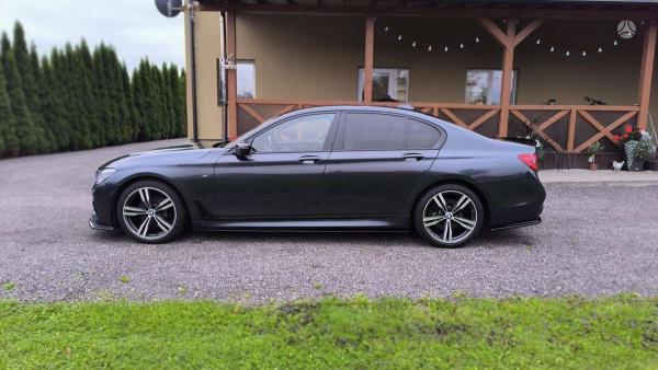 Pelēks BMW 740 2016 Kuršėnai, ar dzinēja tilpumu 2.99 L un nobraukumu 300 tūkst. km par 21300 €, foto 6 vietnē AUTOMOTO.COM.LV