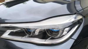 Pelēks BMW 740 2016 Kuršėnai, ar dzinēja tilpumu 2.99 L un nobraukumu 300 tūkst. km par 21300 €, foto 31 vietnē AUTOMOTO.COM.LV