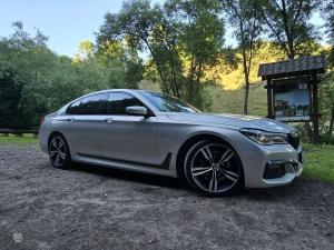 Grey BMW 740 2017 in Klaipeda, with an engine capacity of 2.99 L and mileage of 198 thousand km for 26500 €, photo 3 on AUTOMOTO.COM.LV