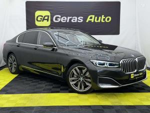Grey BMW 740 2020 in Vilnius, with an engine capacity of 2.99 L and mileage of 222 thousand km for 33999 €, photo 4 on AUTOMOTO.COM.LV