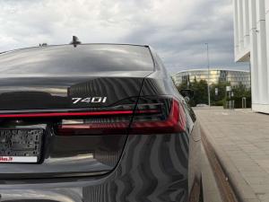 Pelēks BMW 740 2022 Viļņa, ar dzinēja tilpumu 3.00 L un nobraukumu 42 tūkst. km par 49800 €, foto 44 vietnē AUTOMOTO.COM.LV