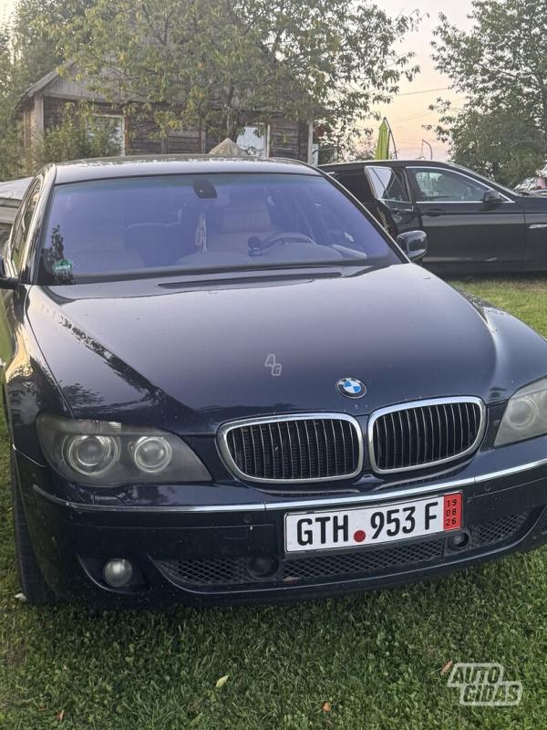 БМВ 740 2007 в Вильнюс, объемом двигателя 4.00 л и пробегом 450 тыс. км за 3500 €, фото 1 на AUTOMOTO.COM.LV