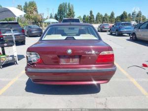 Red BMW 740 2001 in Klaipeda, with an engine capacity of 0.00 L and mileage of 162 thousand km for 2960 €, photo 18 on AUTOMOTO.COM.LV