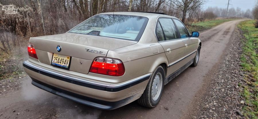 BMW 740 1997 Viļņa, ar dzinēja tilpumu 4.40 L un nobraukumu 199 tūkst. km par 5400 €, foto 6 vietnē AUTOMOTO.COM.LV