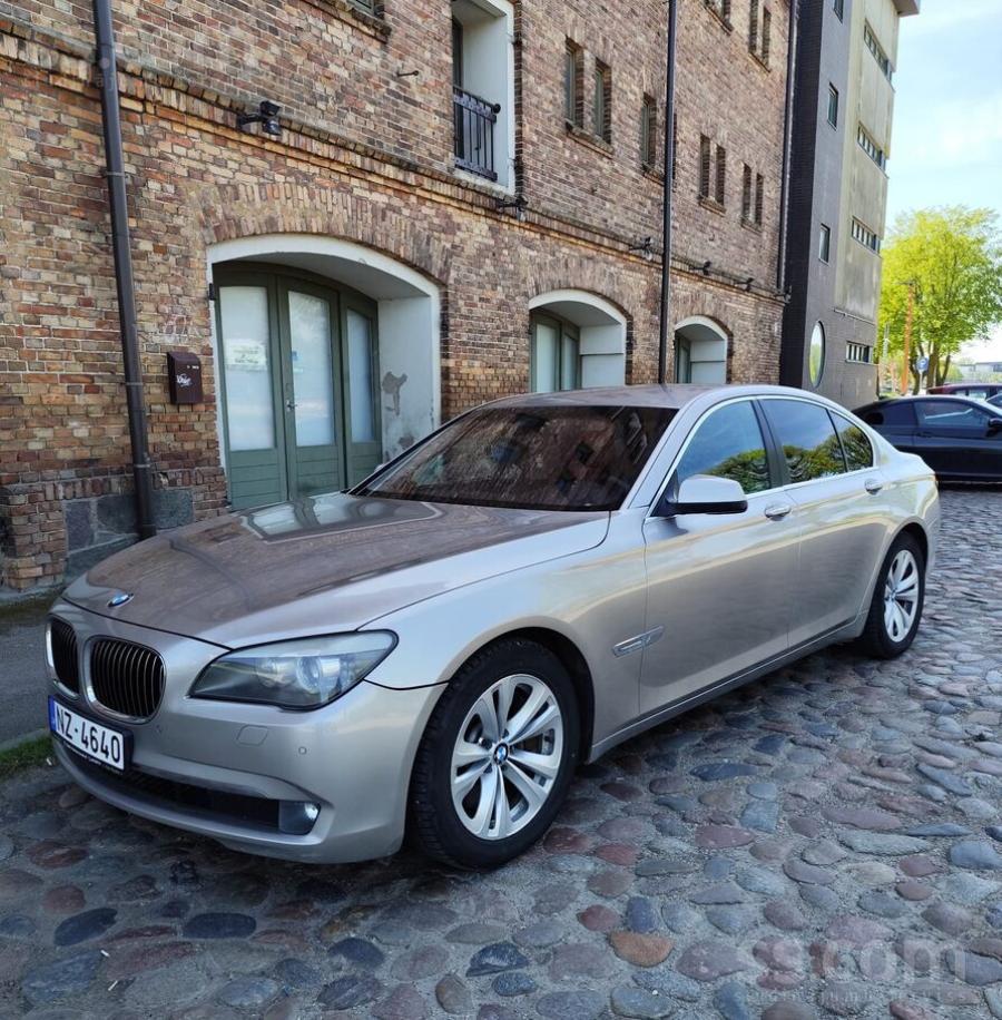 BMW 740 2009 in Liepaja, with an engine capacity of 3.00 L and mileage of 206 thousand km for 6500 €, photo 1 on AUTOMOTO.COM.LV