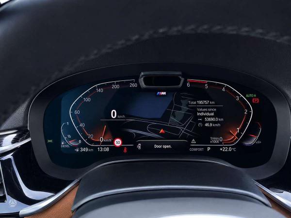 BMW 740 2019 in Kaunas, with an engine capacity of 2.99 L and mileage of 195 thousand km for 44999 €, photo 10 on AUTOMOTO.COM.LV