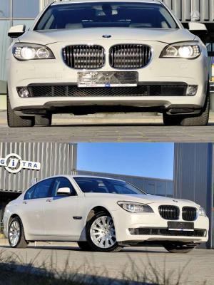 White BMW 740 2010 in Siauliai, with an engine capacity of 3.00 L and mileage of 186 thousand km for 9990 €, photo 26 on AUTOMOTO.COM.LV