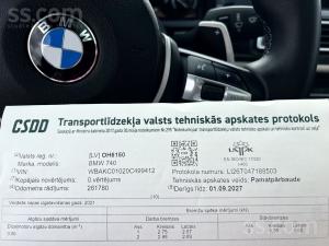 Balts BMW 740 2010 Liepāja, ar dzinēja tilpumu 3.00 L un nobraukumu 262 tūkst. km par 13000 €, foto 9 vietnē AUTOMOTO.COM.LV
