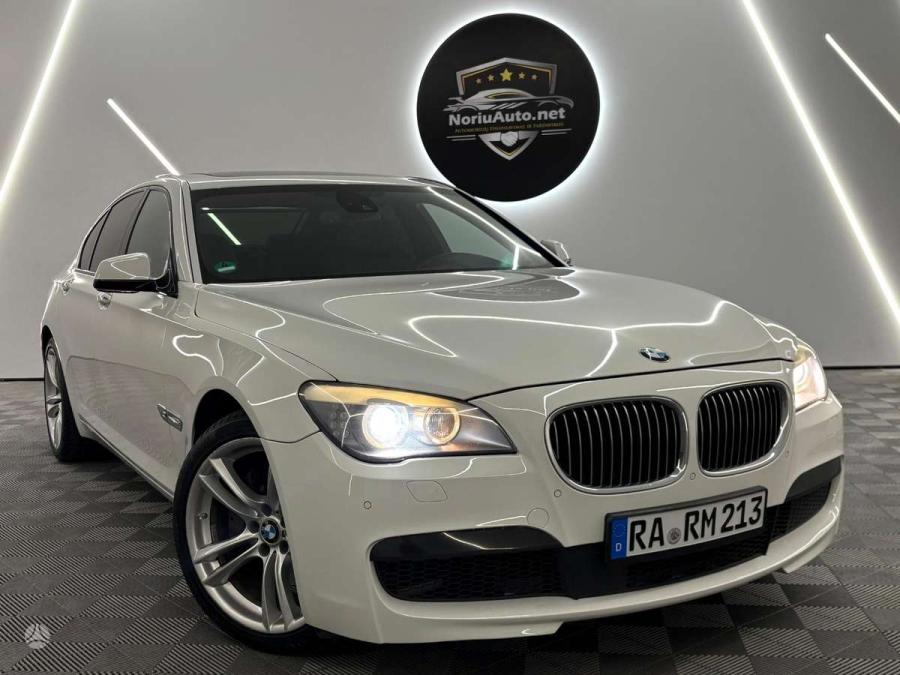 Balts BMW 740 2012 Marijampole, ar dzinēja tilpumu 2.99 L un nobraukumu 278 tūkst. km par 12850 €, foto 1 vietnē AUTOMOTO.COM.LV