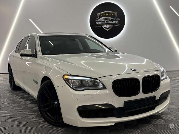 White BMW 740 2012 in Marijampole, with an engine capacity of 2.99 L and mileage of 237 thousand km for 15450 €, photo 1 on AUTOMOTO.COM.LV