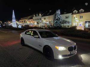 White BMW 740 2013 in Vilnius, with an engine capacity of 2.98 L and mileage of 203 thousand km for 12000 €, photo 17 on AUTOMOTO.COM.LV