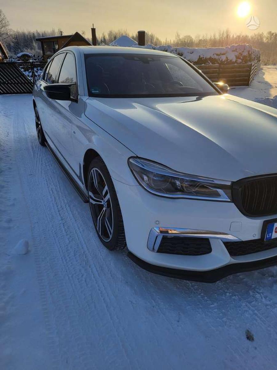 Balts BMW 740 2016 Telšiai, ar dzinēja tilpumu 3.00 L un nobraukumu 165 tūkst. km par 37500 €, foto 3 vietnē AUTOMOTO.COM.LV