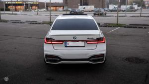 White BMW 740 2016 in Klaipeda, with an engine capacity of 3.00 L and mileage of 159 thousand km for 30000 €, photo 7 on AUTOMOTO.COM.LV