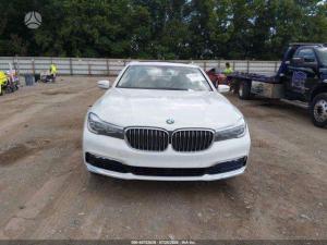 White BMW 740 2017 in Klaipeda, with an engine capacity of 0.00 L and mileage of 182 thousand km for 5700 €, photo 14 on AUTOMOTO.COM.LV