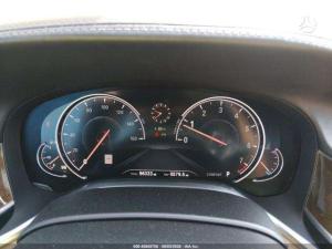 White BMW 740 2017 in Klaipeda, with an engine capacity of 3.00 L and mileage of 155 thousand km for 10600 €, photo 12 on AUTOMOTO.COM.LV
