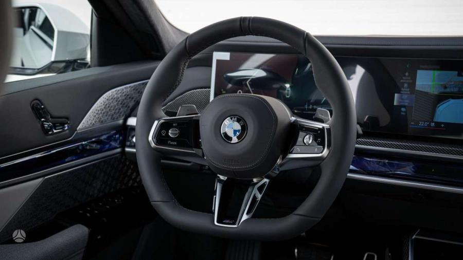 Balts BMW 740 2024 Viļņa, ar dzinēja tilpumu 2.99 L un nobraukumu 33 tūkst. km par 79900 €, foto 11 vietnē AUTOMOTO.COM.LV