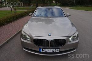 Желтый БМВ 740 2009 в Юрмала, объемом двигателя 3.00 л и пробегом 214 тыс. км за 11995 €, фото 14 на AUTOMOTO.COM.LV