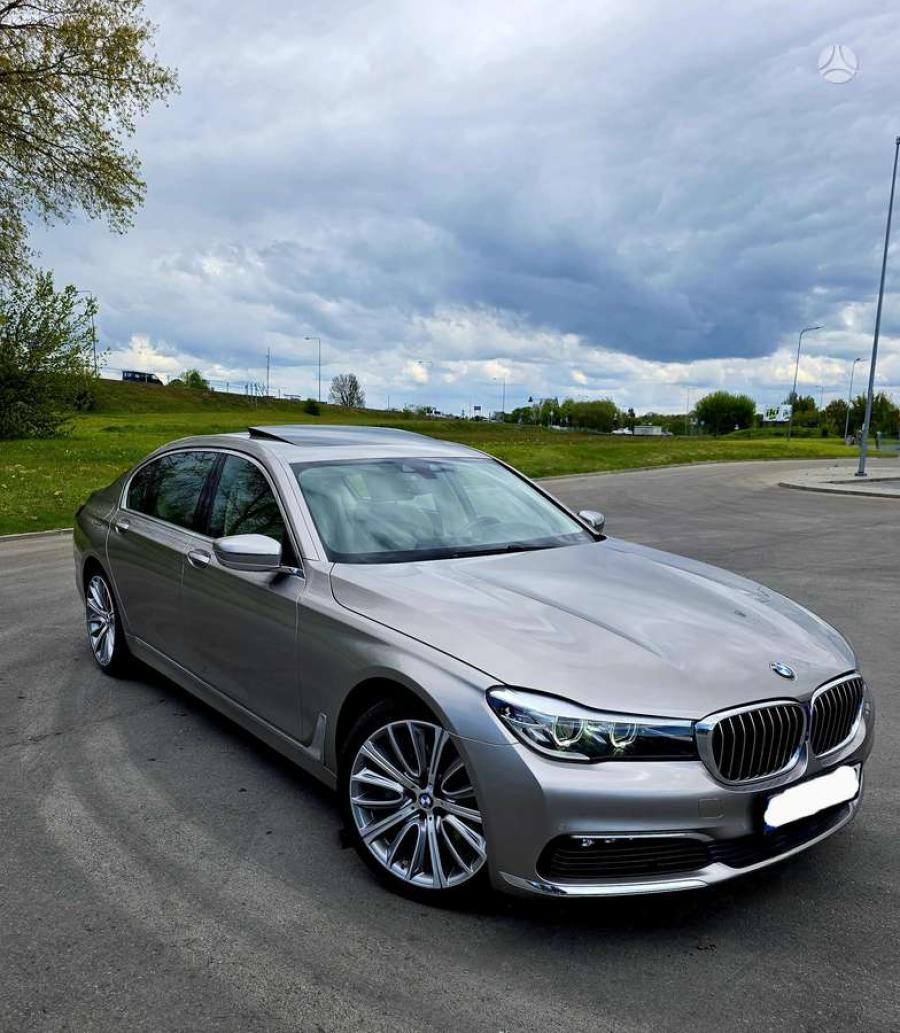 Dzeltens BMW 740 2016 Kretinga, ar dzinēja tilpumu 3.00 L un nobraukumu 190 tūkst. km par 16999 €, foto 3 vietnē AUTOMOTO.COM.LV